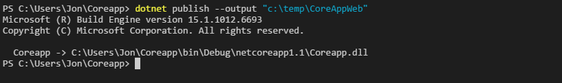 The Basics Of Publishing Your NET Core App
