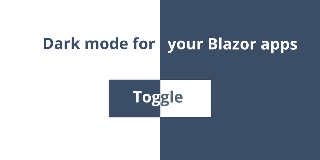 Dark mode for your web applications (using Blazor and Tailwind CSS) Dark mode for your web applications (using Blazor and Tailwind CSS)